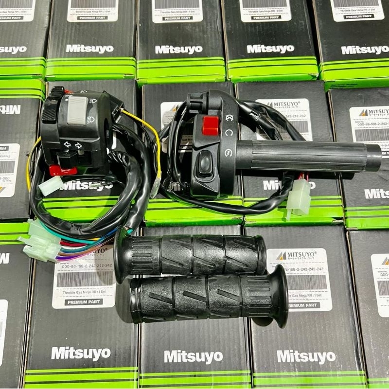 Jual Paket Set Holder Kanan-kiri KSR Ninja paket set Gas Kontan KSR Set ...