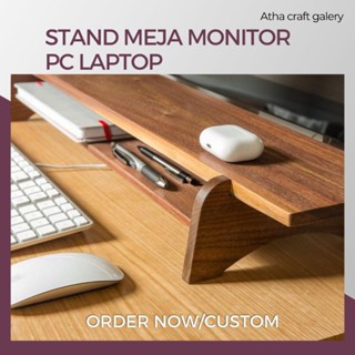 Jual RAK STAND MONITOR PC/ STAND LAPTOP / RAK MINIMALIS | Shopee Indonesia