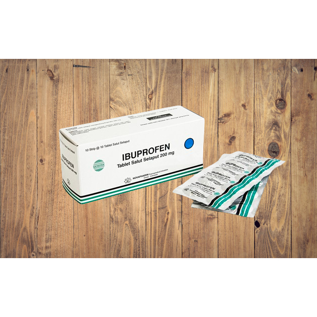 Jual IBUPROFEN 200MG NOVAPHARIN TABLET PER BOX | Shopee Indonesia