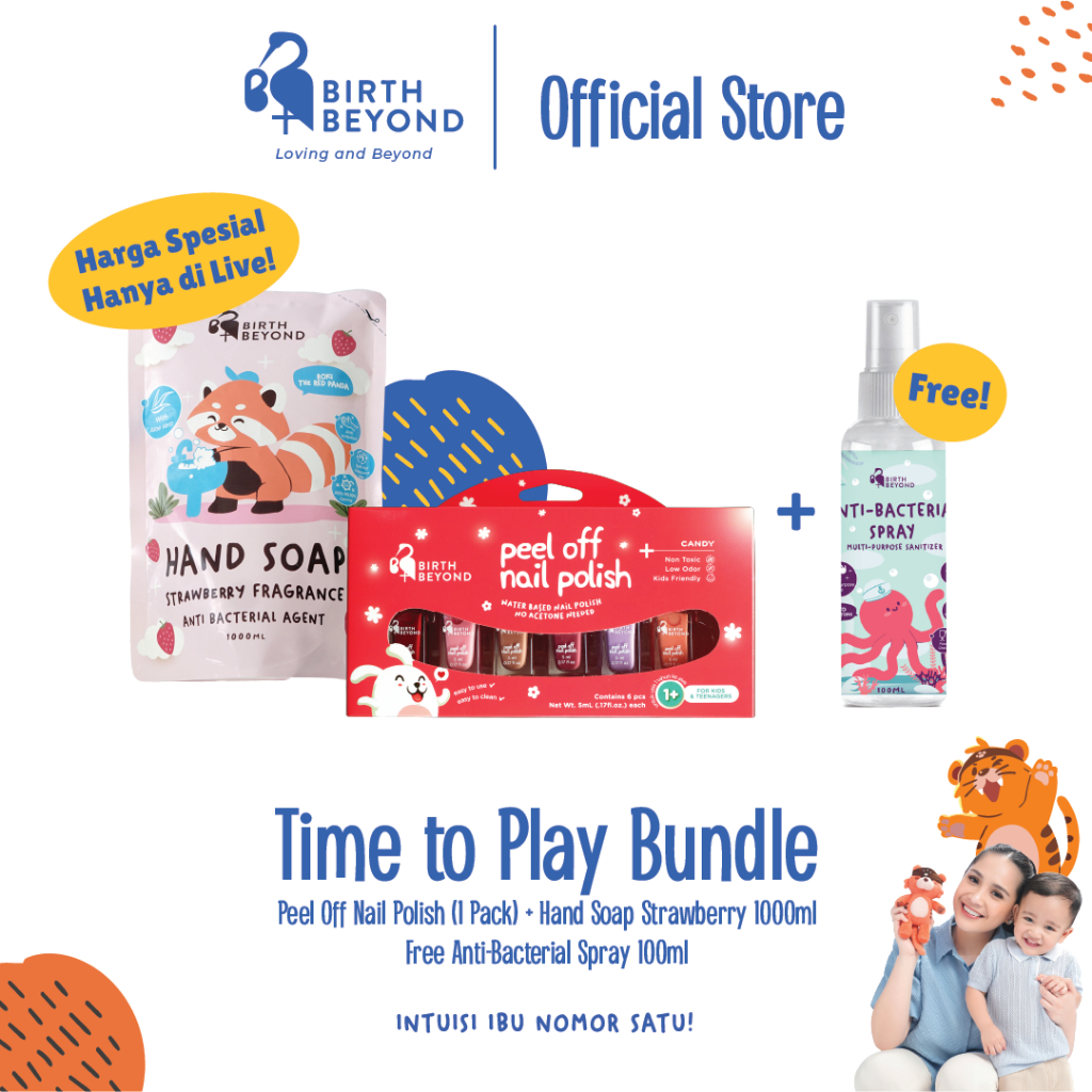 Jual Birth Beyond Time to Play Hand Soap Strawberry - Bundling Package ...