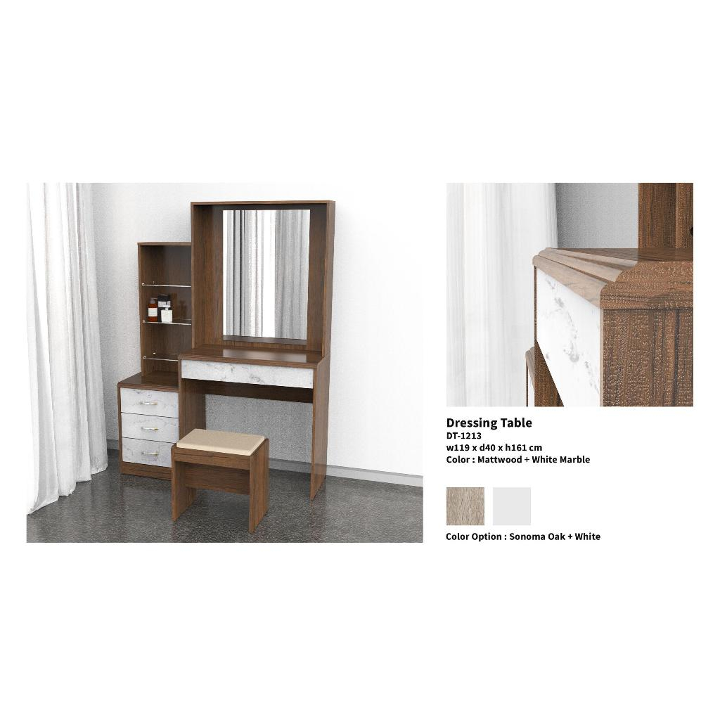 Jual MEJA RIAS MINIMALIS MEJA MAKE UP MEJA KACA CERMIN DRESING TABLE DT 1213 EXPO FURNITUE ...