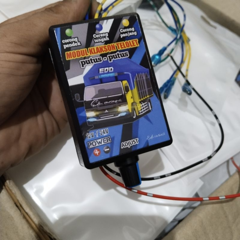 Jual Modul Putus Putus Klakson Telolet 3 Corong ala Marco Italy 12 ...
