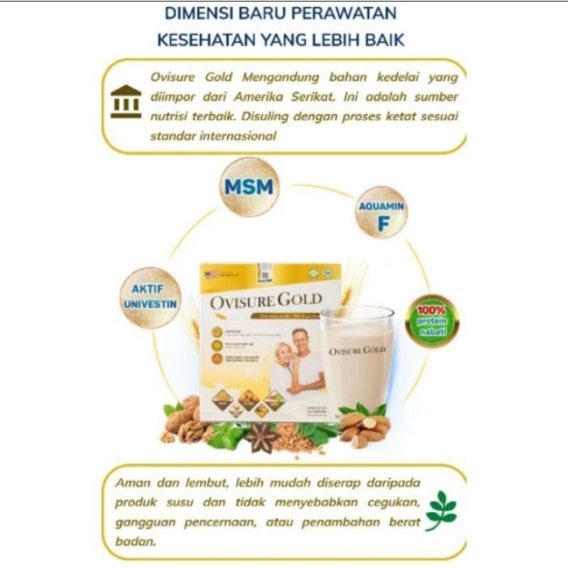 Jual Susu OVISURE gold milk susu tulang dan sendi | Shopee Indonesia
