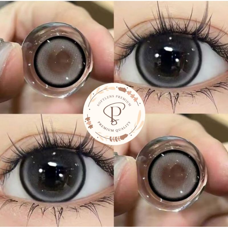 Jual Softlens Ring Tebal Grey Diameter 14.8mm (Big Eyes Efect ...