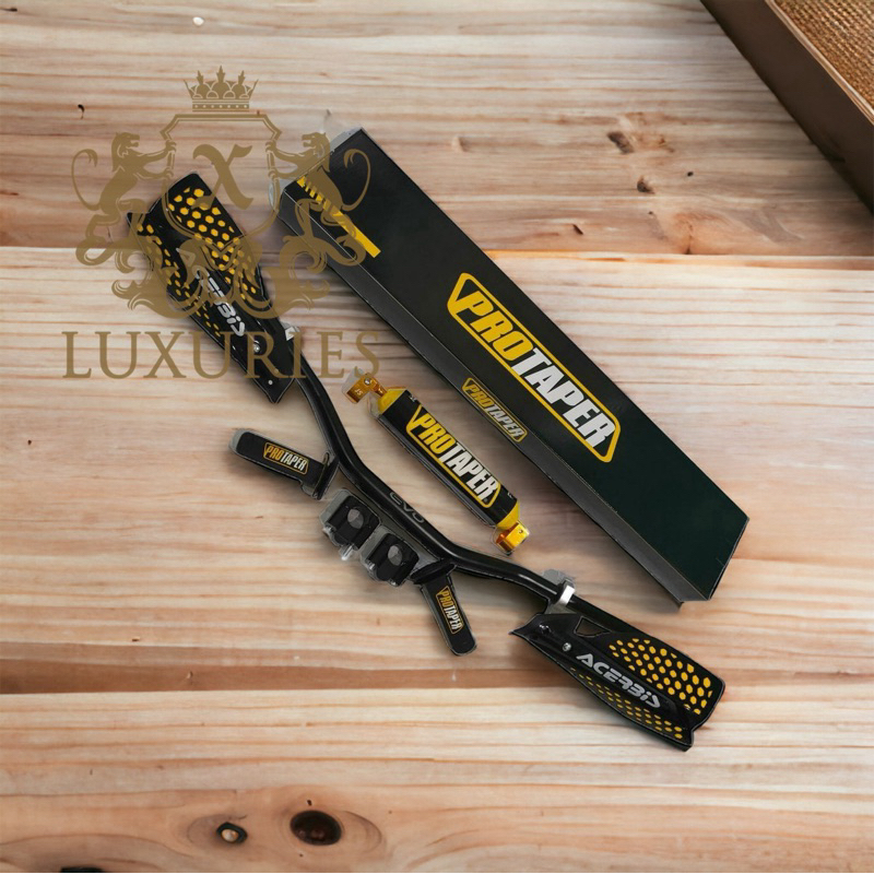 Jual Paket Stang Fatbar Evo Low Protaper Plus Handguard Acerbis Paket ...