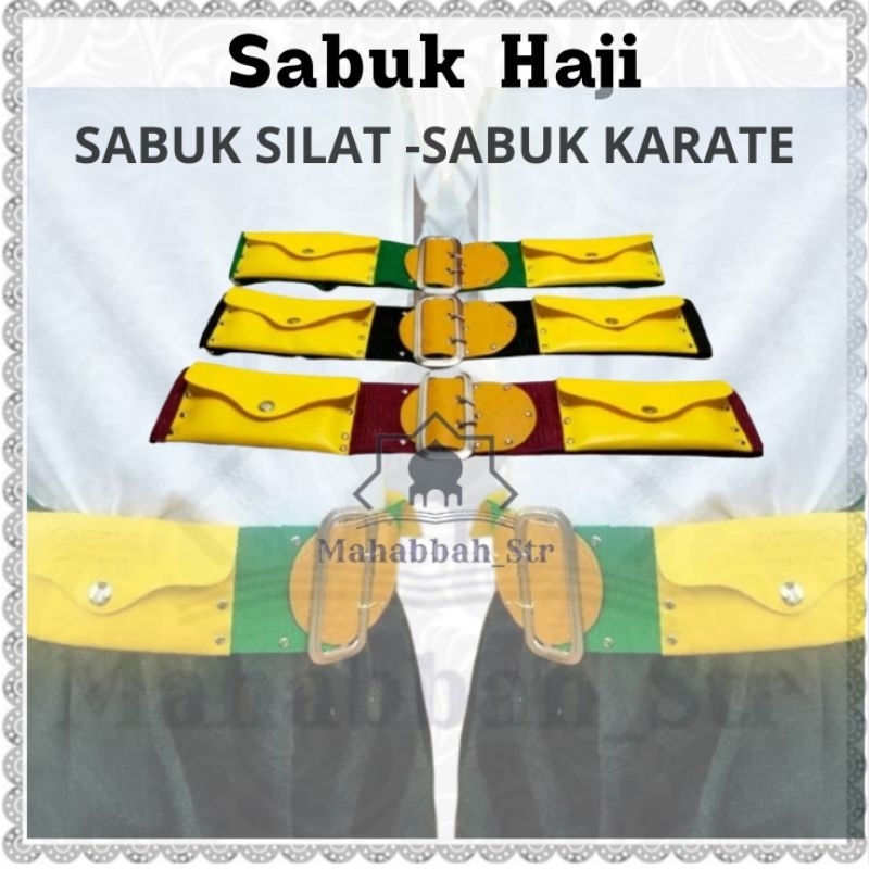 Jual SABUK HAJI SABUK KARATE SABUK SILAT ANAK DAN DEWASA | Shopee Indonesia