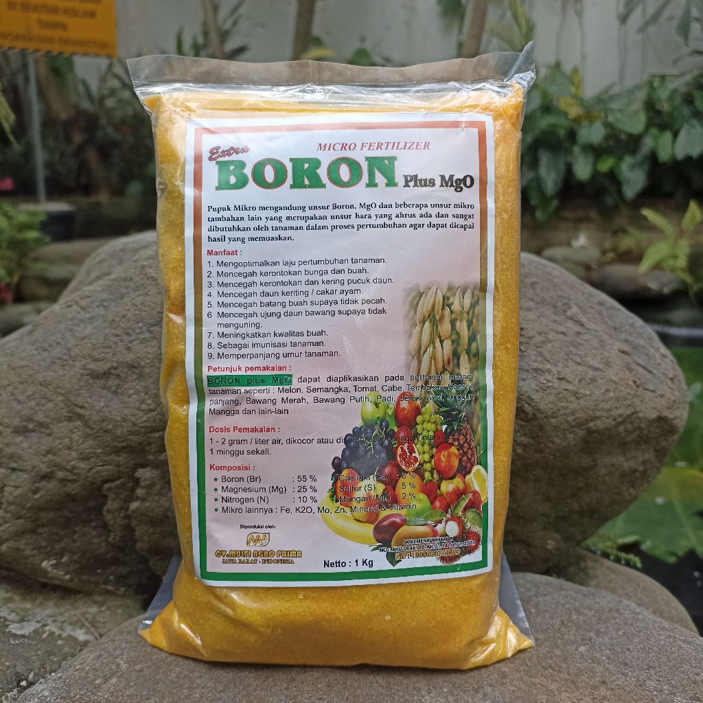 Jual Pupuk BORON Plus MgO Kemasan 1Kg | Shopee Indonesia