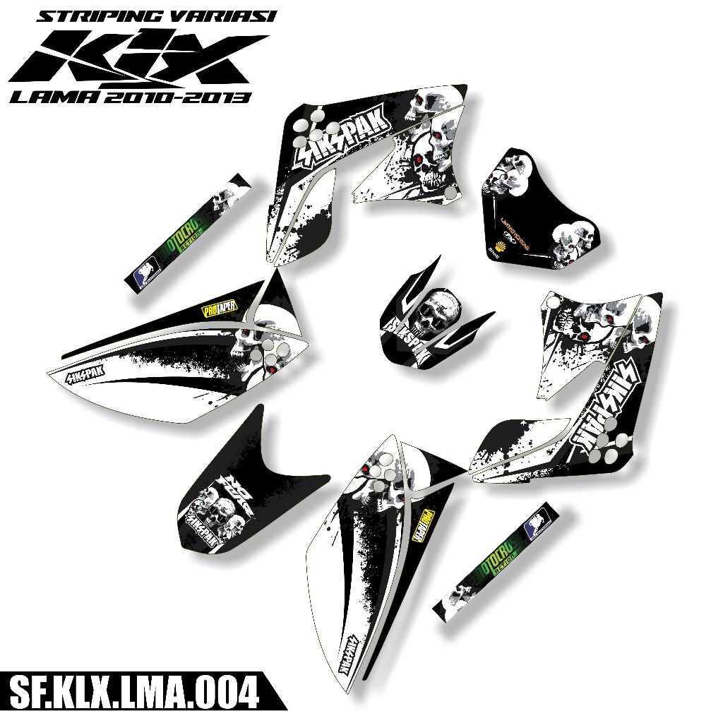 Jual Stiker Striping Klx Lama - Sticker List Variasi Motor Klx Old Tipe ...