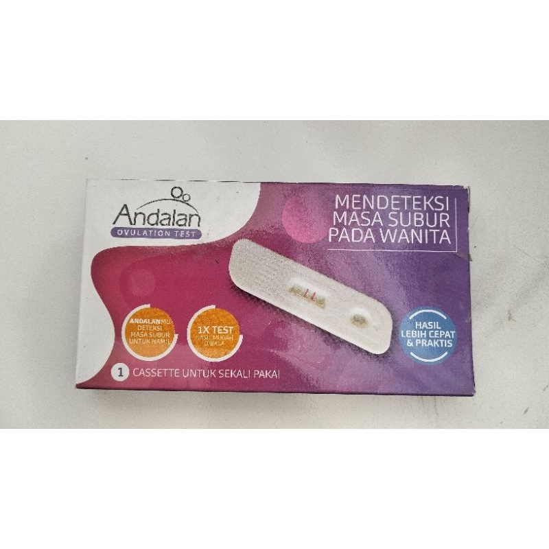 Jual alat deteksi dini kehamilan ANDALAN OVULATION TEST | Shopee Indonesia