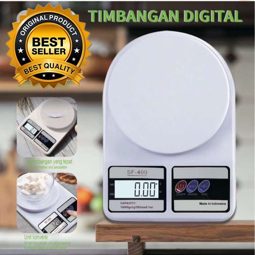 Jual TIMBANGAN KUE DIGITAL DAPUR 10KG 10 KILOGRAM 1000 GRAM 1000G TIMBANG BUMBU | Shopee Indonesia