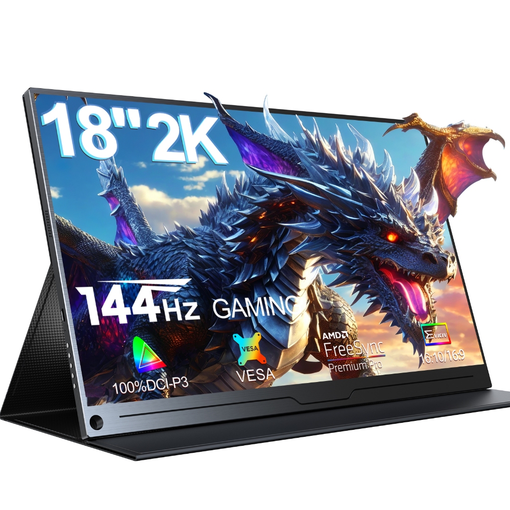 Jual UPERFECT 18 Portable Monitors 2K 144Hz gaming 16:10 IPS FreeSync ...