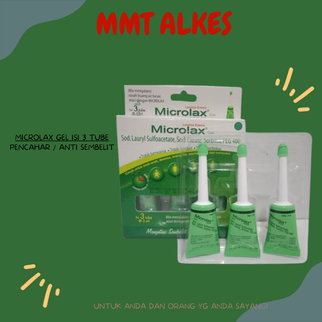 Jual Microlax Gel Isi 3 Tube | Shopee Indonesia