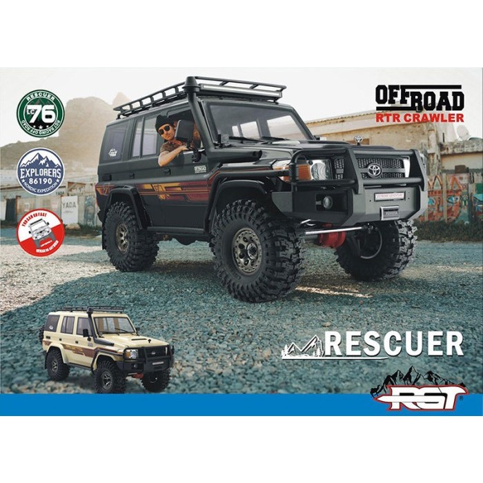 Jual rc crawler RGT EX86190 V2 TOYOTA LAND CRUISER LC76 recuer 1:10 4WD ...