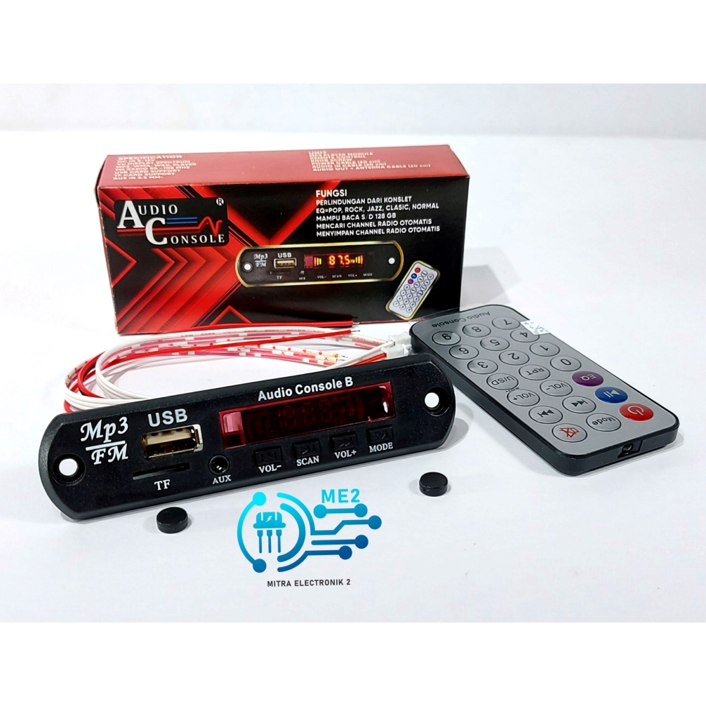 Jual Kit Modul Amplifier MP3 Player Bluetooth Modul Speaker Audio ...