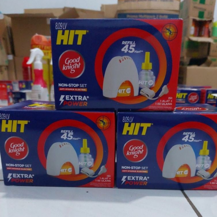 Jual Alat Hit Non Stop Set Ekonomis 8.09 LV Good Knight Kabel Panjang - Anti Nyamuk Elektrik ...