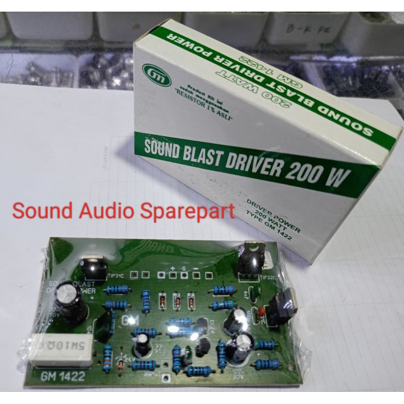 Jual KIT POWER DRIVER AMPLIFIER SOUND BLAST 200 WATT | Shopee Indonesia