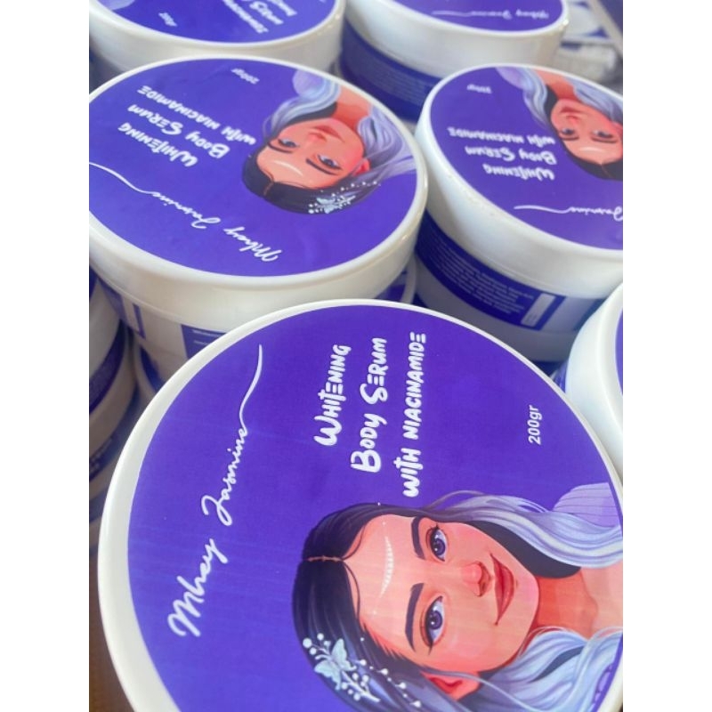 Jual FREE GIFT - SIAP KIRIM || WHITENING BODY SERUM WITH NIACINAMIDE MJ ...