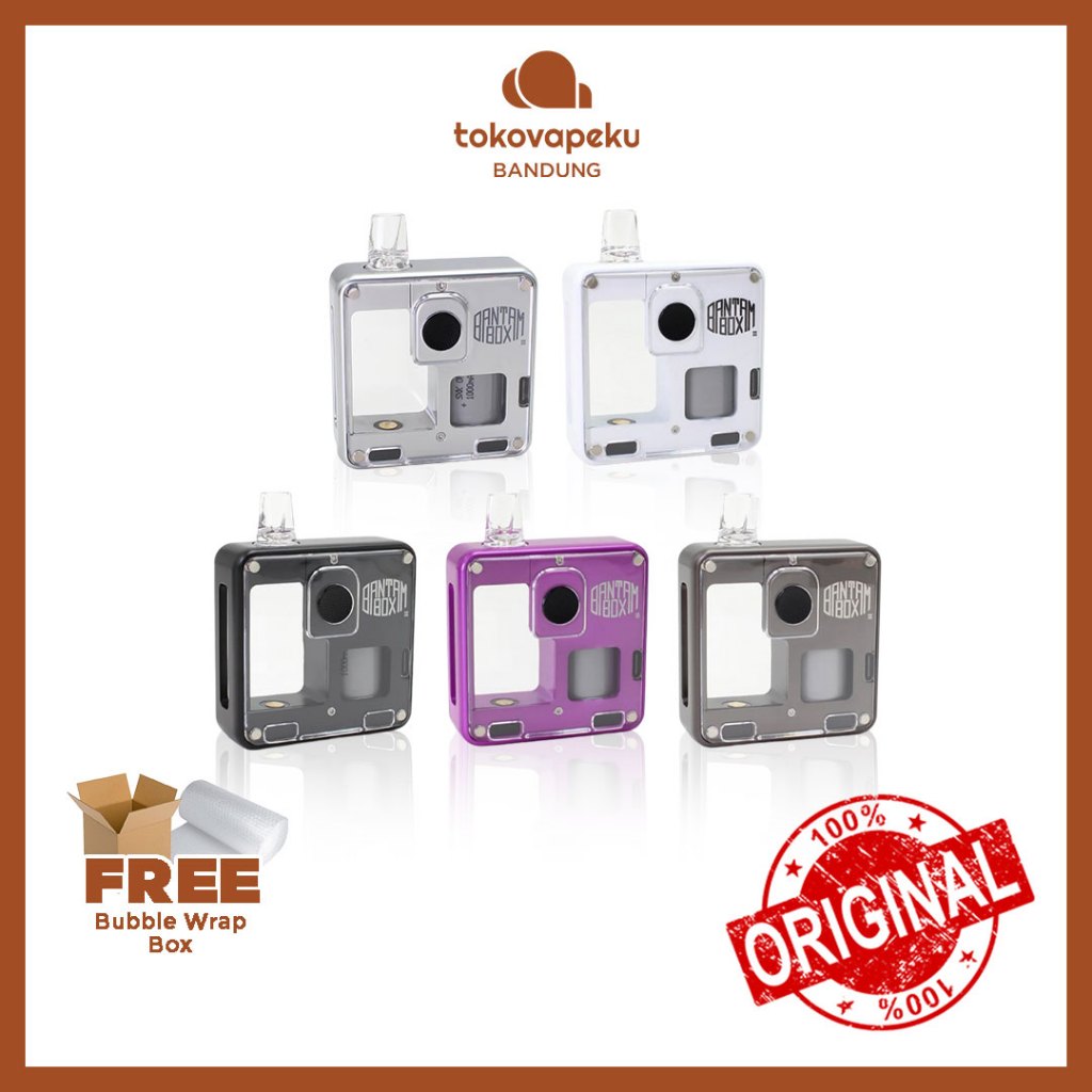 Jual BANTAM BOX V3 INCLUDE BATTERY 18350 BANTAM BOX 30W ORIGINAL by SXK ...