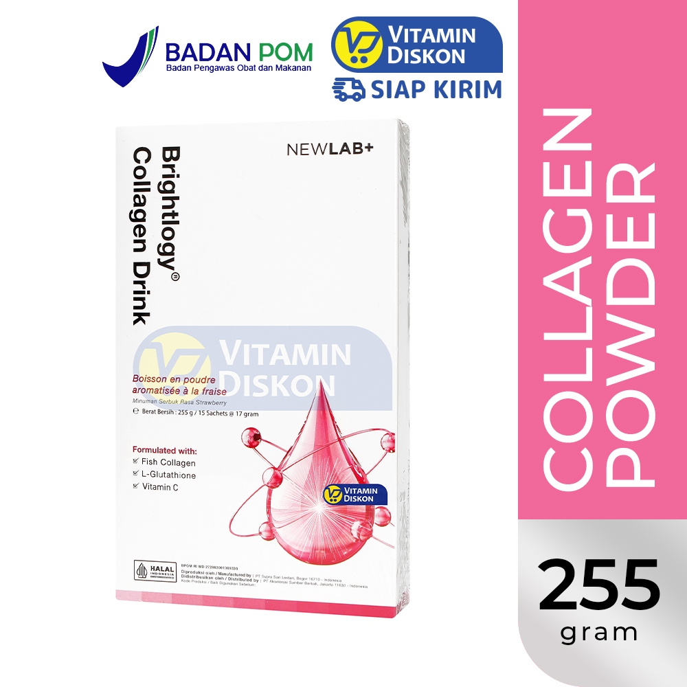Jual NEWLAB BRIGTHLOGY COLLAGEN POWDER DRINK 15 SACHET (BEAUDELAB ...