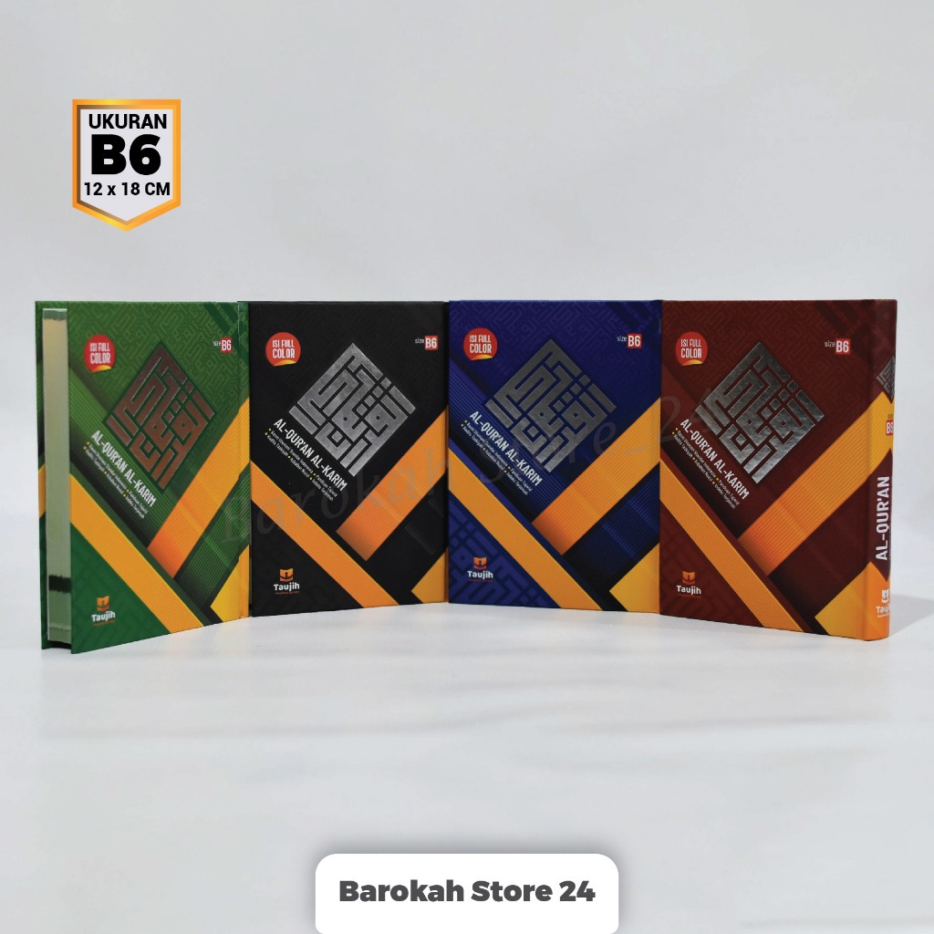 Jual Al Quran Tajwid Warna & Terjemah Al Karim Milenial Ukuran B6 Hard ...