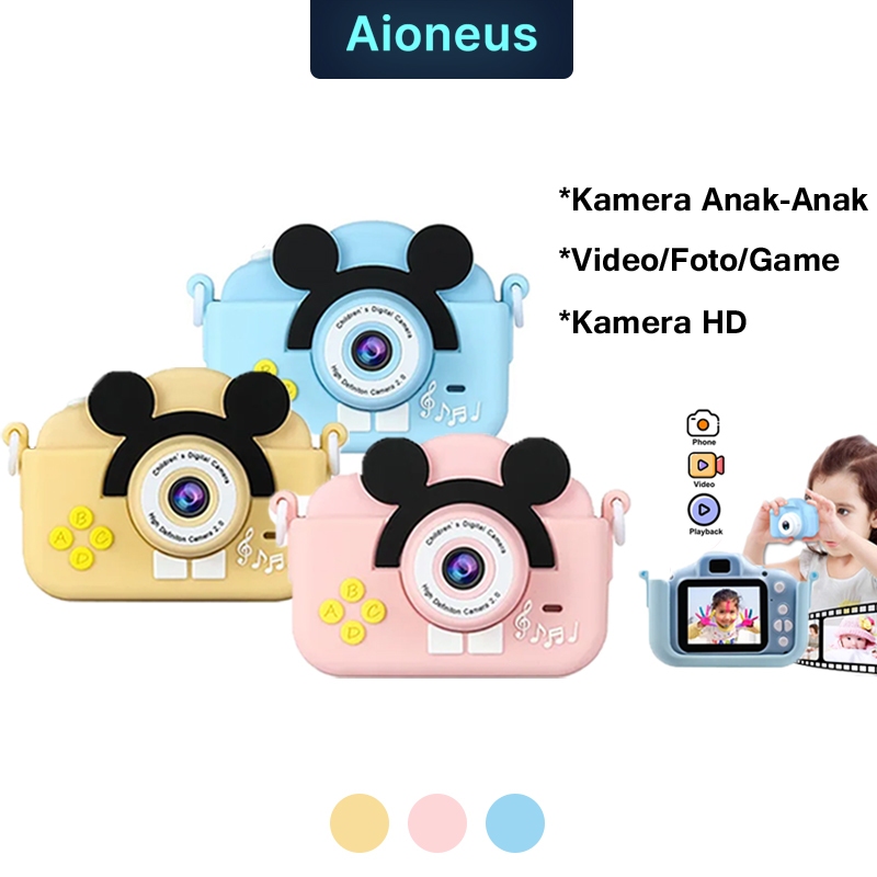 Jual Mini Mainan Kamera Anak 1080p HD Video 2.0 Inch Camera Digital LED ...