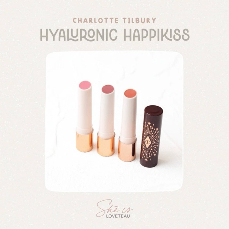 Jual CHARLOTTE TILBURY Hyaluronic HappiKiss Lipstick Balm | Shopee ...