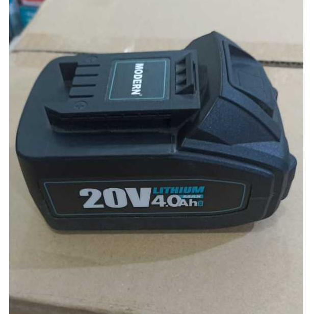 Jual MODERN BATTERY GERINDA MG-20LI 20V 4.0AH | Shopee Indonesia