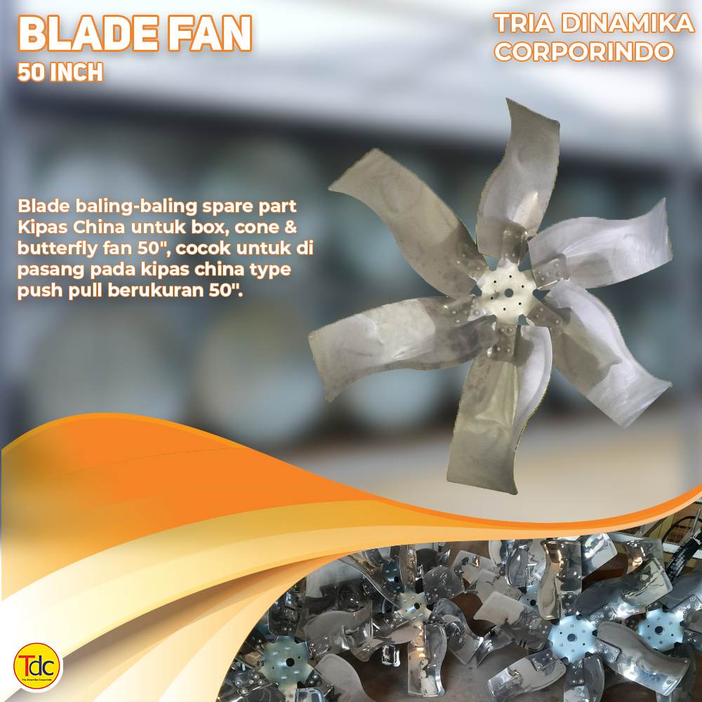 Jual Blade Fan/Baling Baling Kipas 50 Inch/Daun Kipas/Boxfan atau ...