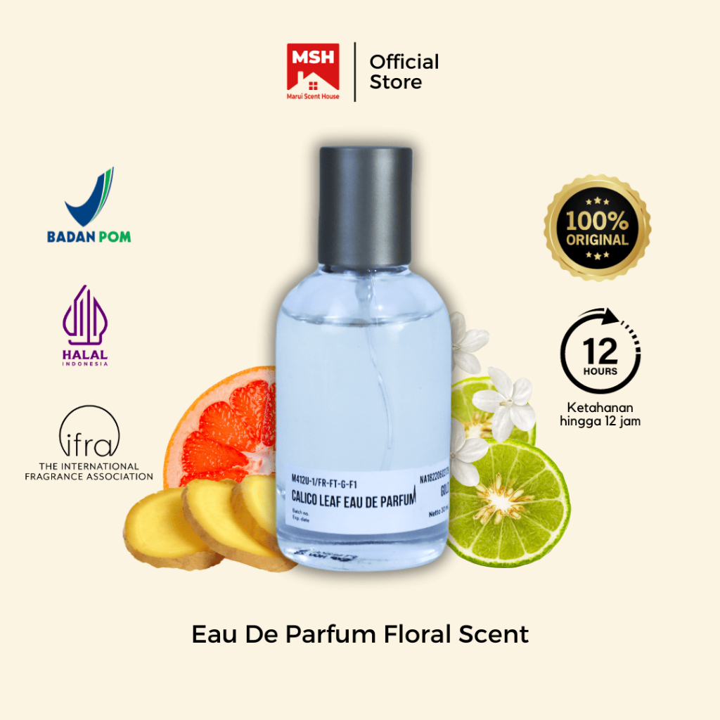 Jual Marui Scent House Calico Leaft Eau De Parfum (EDP) - Parfume ...