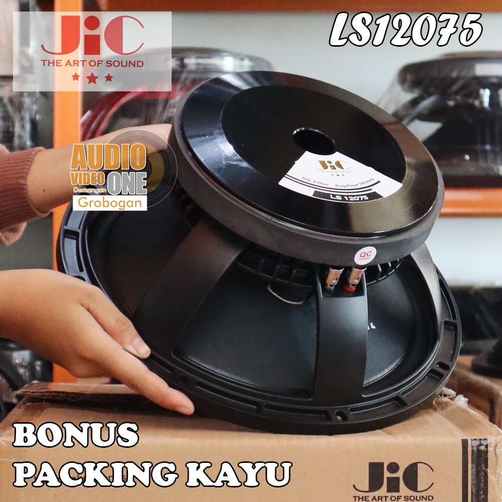 Jual Speaker JIC LS12075 Spul 3 Inch Komponen Spiker 12 Inch Premium ...