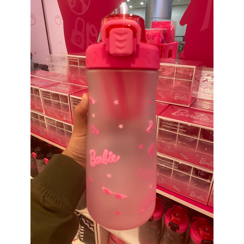 Jual Miniso X Barbie Botol Minum Full Pink 1,1 liter | Shopee Indonesia