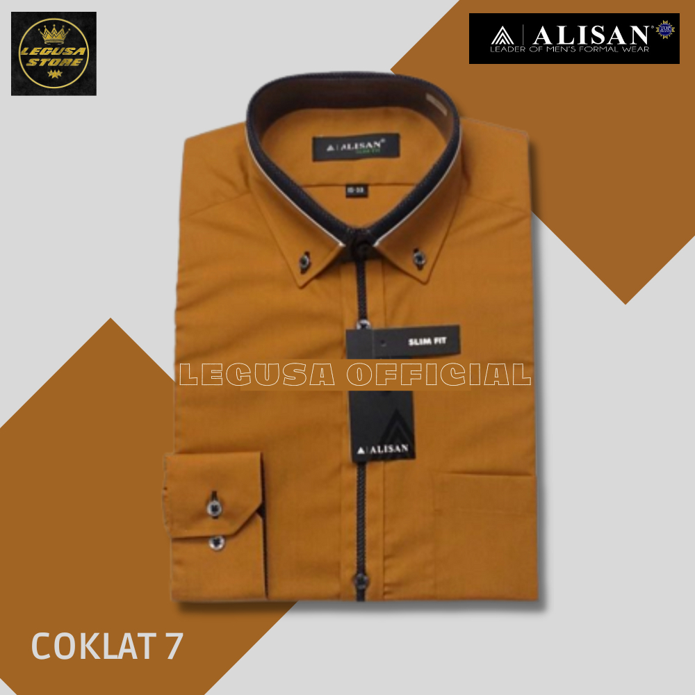 Jual Kemeja Alisan Lengan Panjang Kemeja Formal Pria Alisan SLIM FIT ... Jual Kemeja Alisan Lengan Panjang Kemeja Formal Pria Alisan SLIM FIT ...