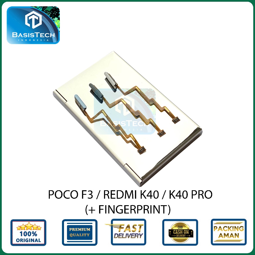 Jual FLEXIBLE ON OFF XIAOMI POCO F3 REDMI K40 - K40 PRO ( + FINGERPRINT ...