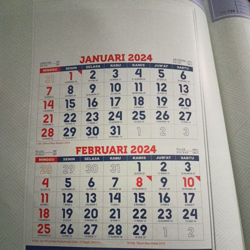Jual SABLON KALENDER DWI BULAN DHEA COLLECTION 100 PCS | Shopee Indonesia