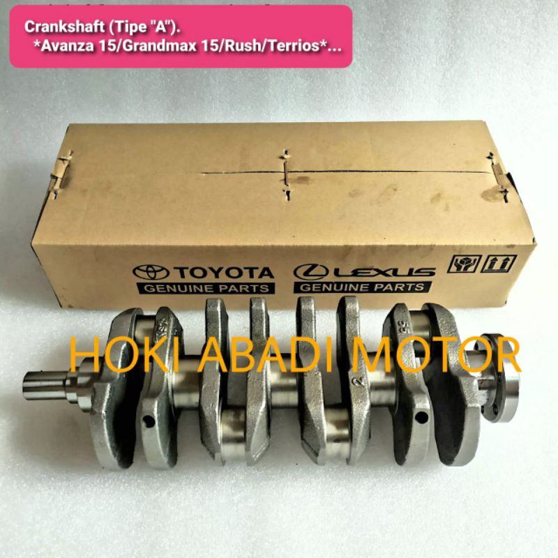 Jual Crankshaft kruk as ker as Avanza 1.5 1500CC/Grandmax/Rush/Terios Original | Shopee Indonesia