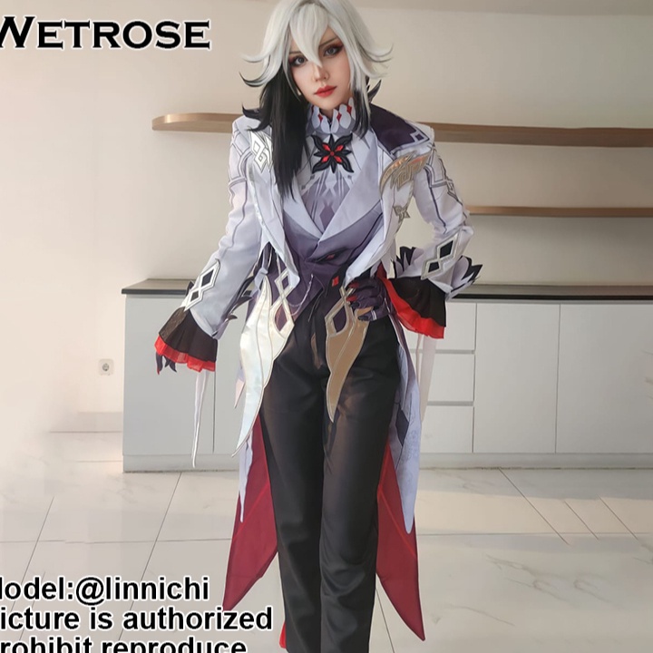 Jual Kode Gfa123 【wetrose】ready Stock Genshin Impact New Arlecchino