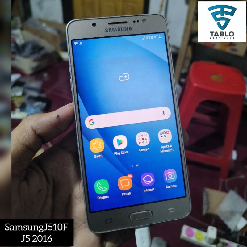 Jual LCD touchscreen frame j5 2016 si original copotan hp shadow ...