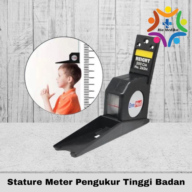 Jual Stature Meter Pengukur Tinggi Badan Microtoise | Shopee Indonesia