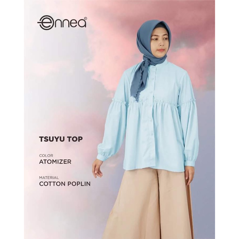Jual Atasan wanita Tsuyu Top ennea | Shopee Indonesia