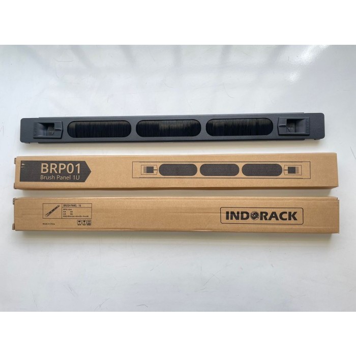 Jual BLANK PANEL WITH BRUSH 1U INDORACK BRP01 | Shopee Indonesia