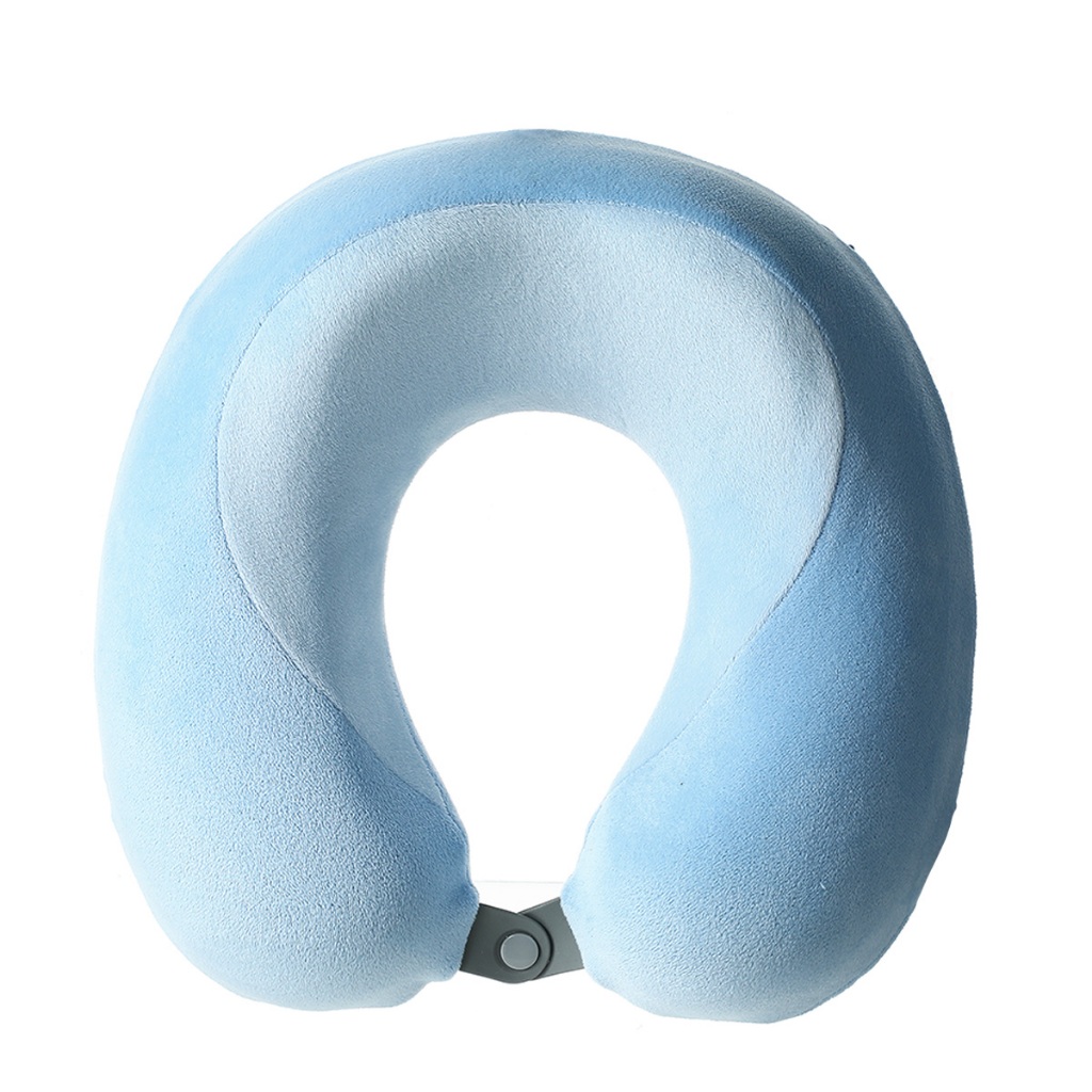 Jual MINISO Bantal Leher U-shape bantal leher dewasa Tidur Siang Bantal ...