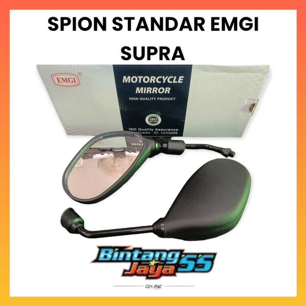 Jual kaca spion model standar EMGI Satu set Spion SUPRA X lama 100 CC ...