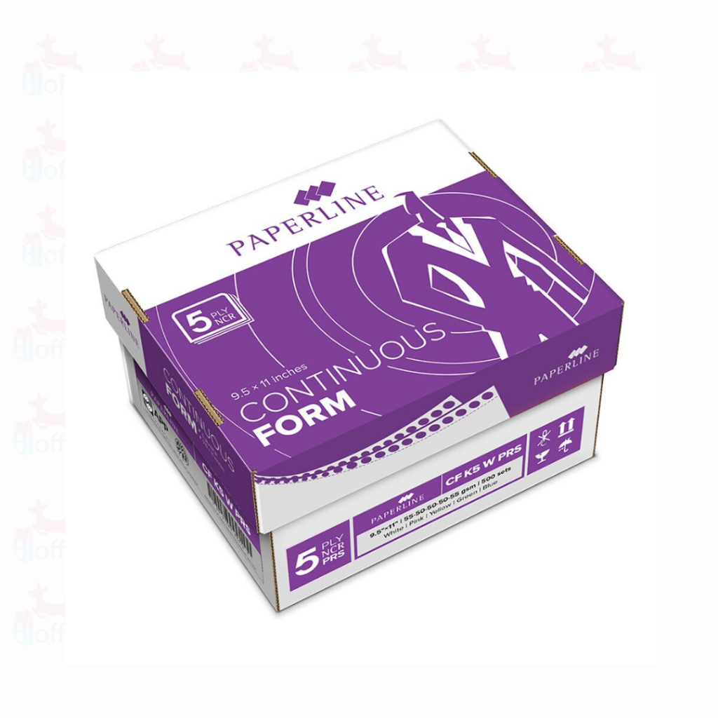 Jual Kertas Continuous Form 5 Ply PRS Paperline / CF 5 Ply : 2 W PRS ...