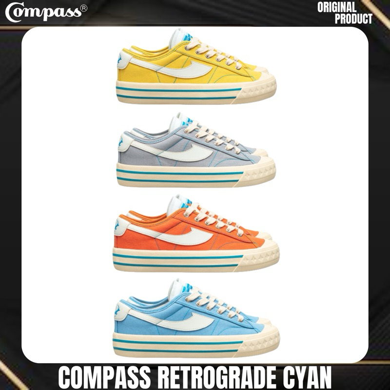 Jual Compass Retrograde Cyan Low Baby Blue / Yellow / Orange / Grey ...