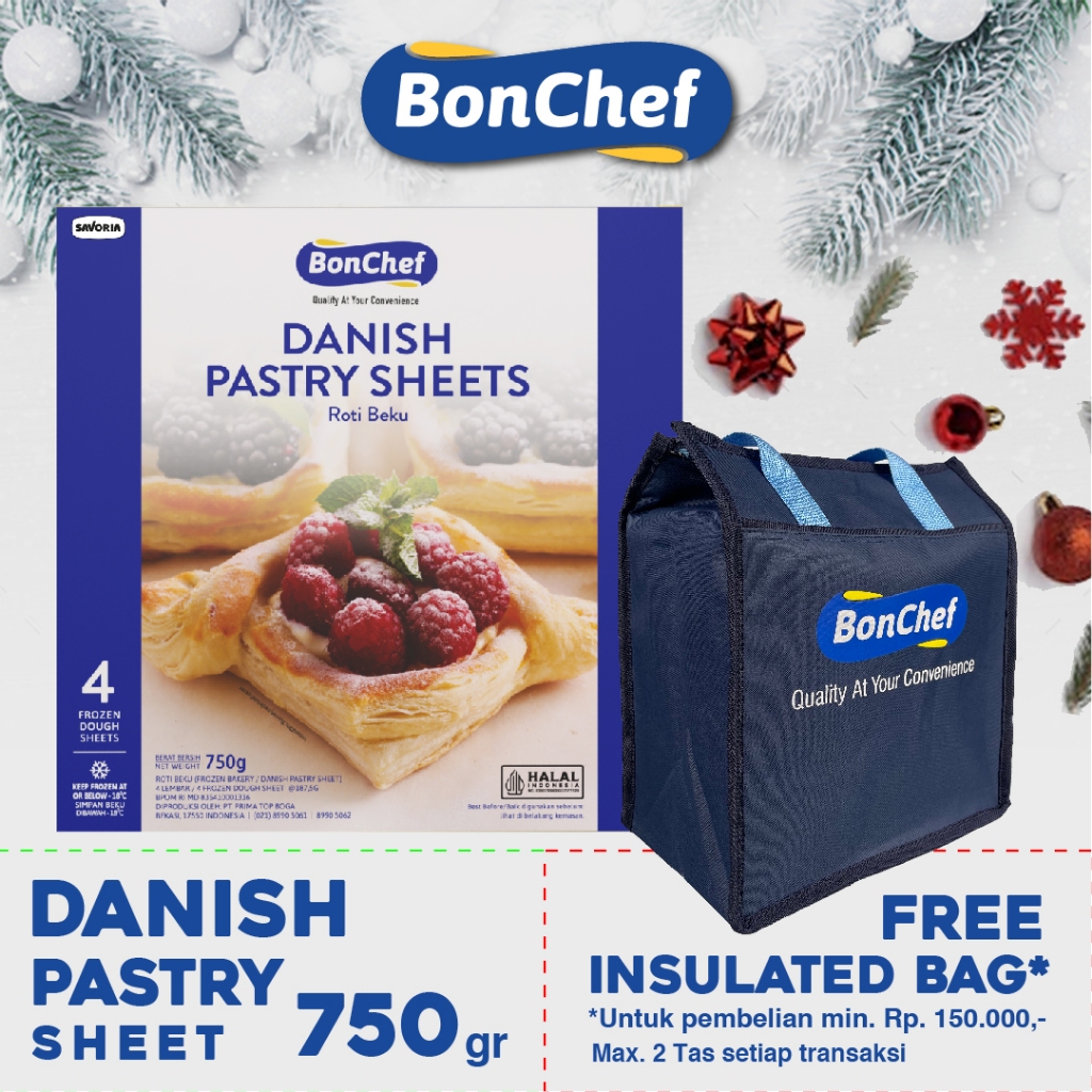 Jual Bonchef Danish Pastry Sheet | Shopee Indonesia