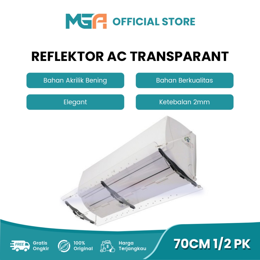 Jual TALANG AC / PENAHAN AC / REFLEKTOR AC AKRILIK BERKUALITAS GROSIR ...