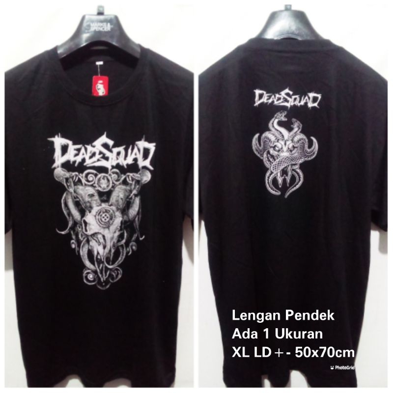 Jual Kaos Band Metal Dead Squad | Shopee Indonesia