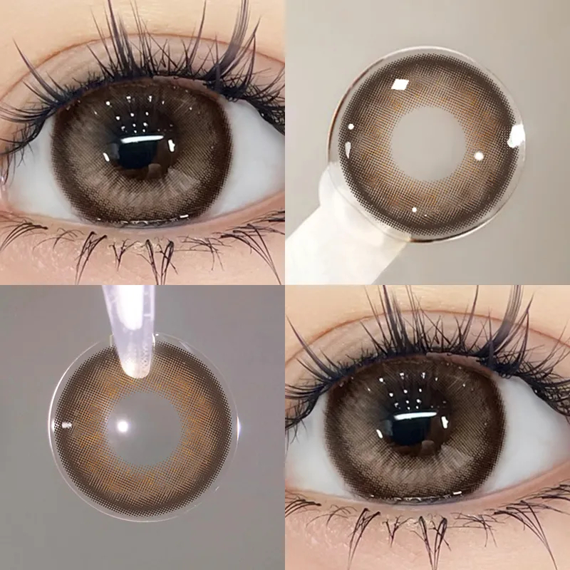 Jual (COD)Sepasang lensa kontak berwarna diameter 14.2MM softlens ...