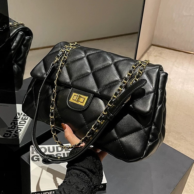 Jual Tas Selempang Wanita Handbag Elegant Murah Slingbag Kekinian Rantai Q9L7 Bahu Korean Style ...