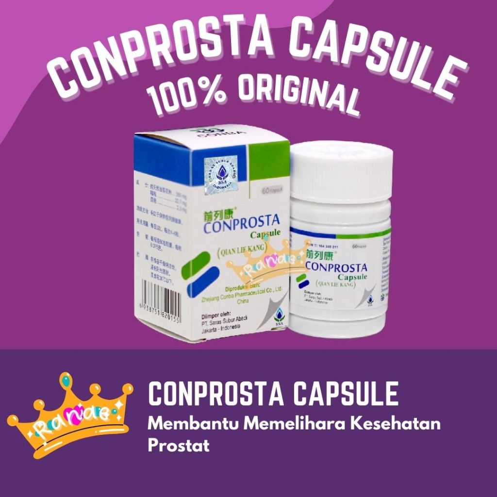Jual Conprosta capsule qien lie kang / qienliekang obat prostat ...